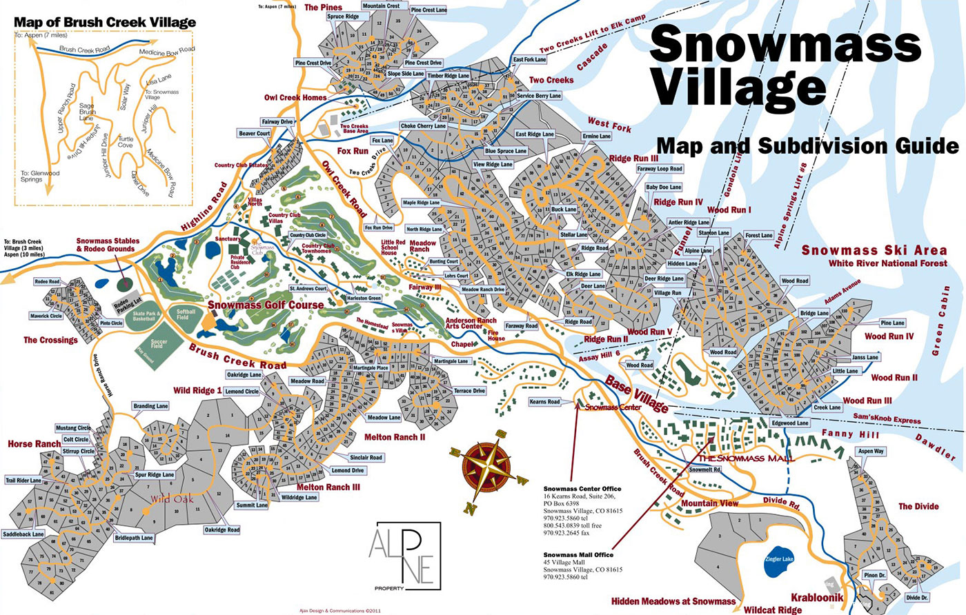 Aspen Snowmass Village Map at Nell Velez blog